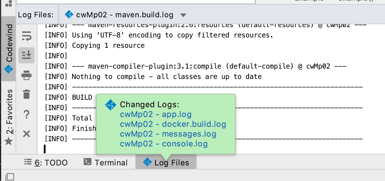 [IntelliJ] Use notifications to indicate that content of a log has changed · Issue #2269 ...