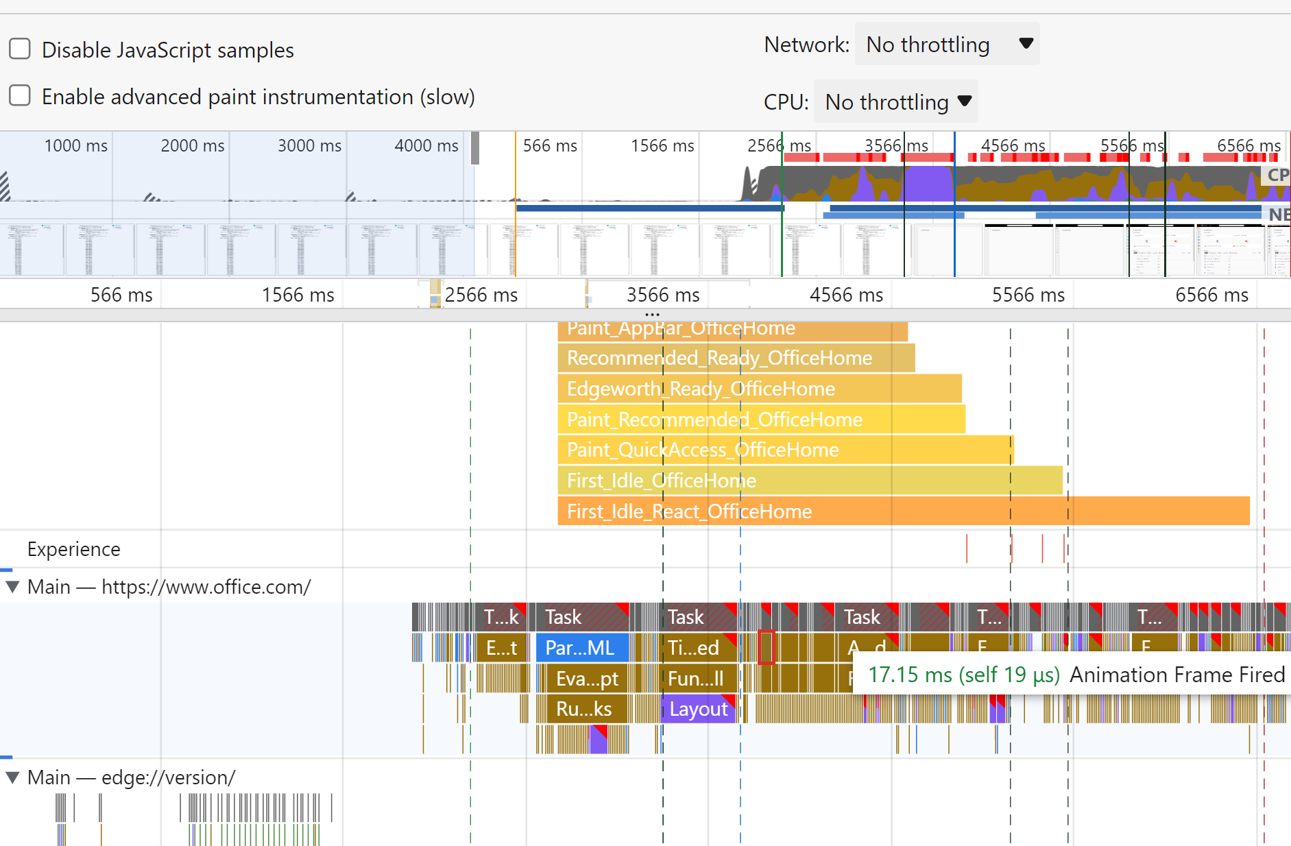 Edge Devtools Profiler Bug No Longer Producing Js Callstacks · Issue 59 · Microsoftedge 
