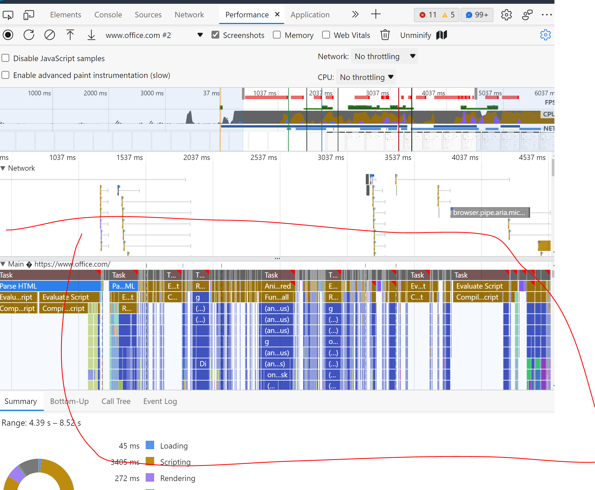 Edge DevTools Profiler Bug No Longer Producing JS Callstacks · Issue ...