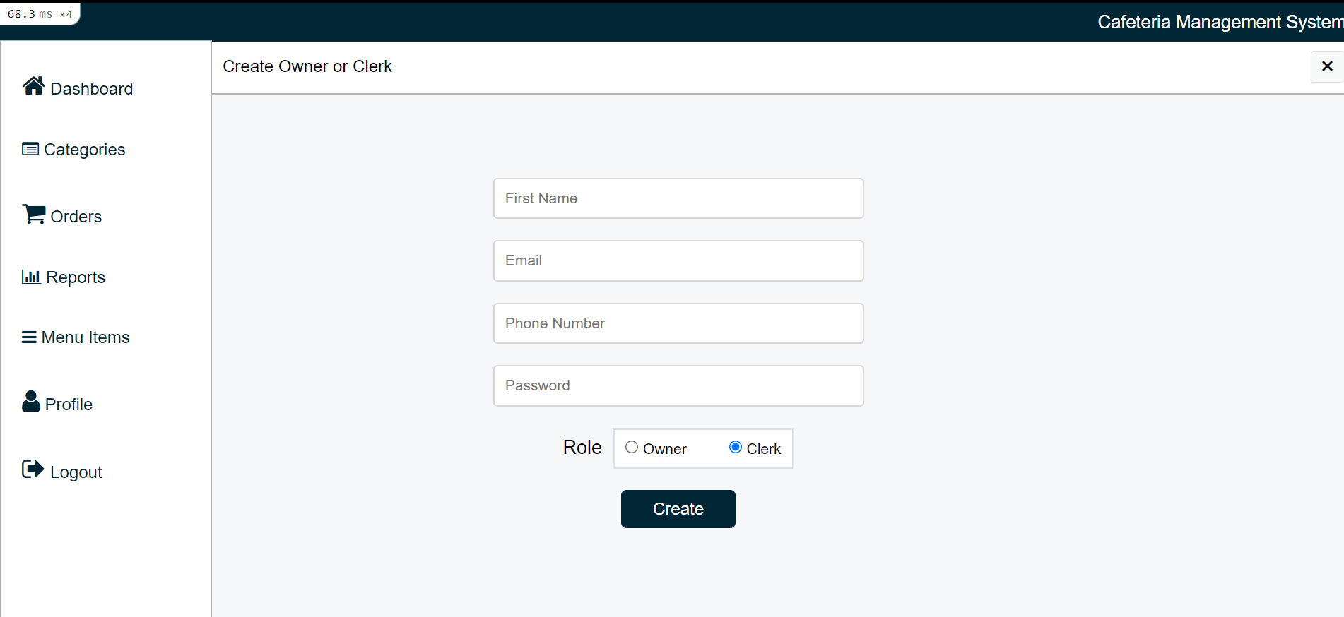 GitHub - Revathy-2001/Cafeteria_Management