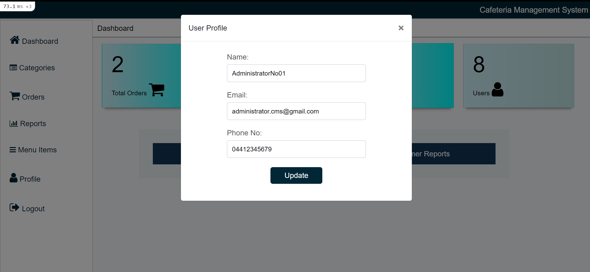 GitHub - Revathy-2001/Cafeteria_Management