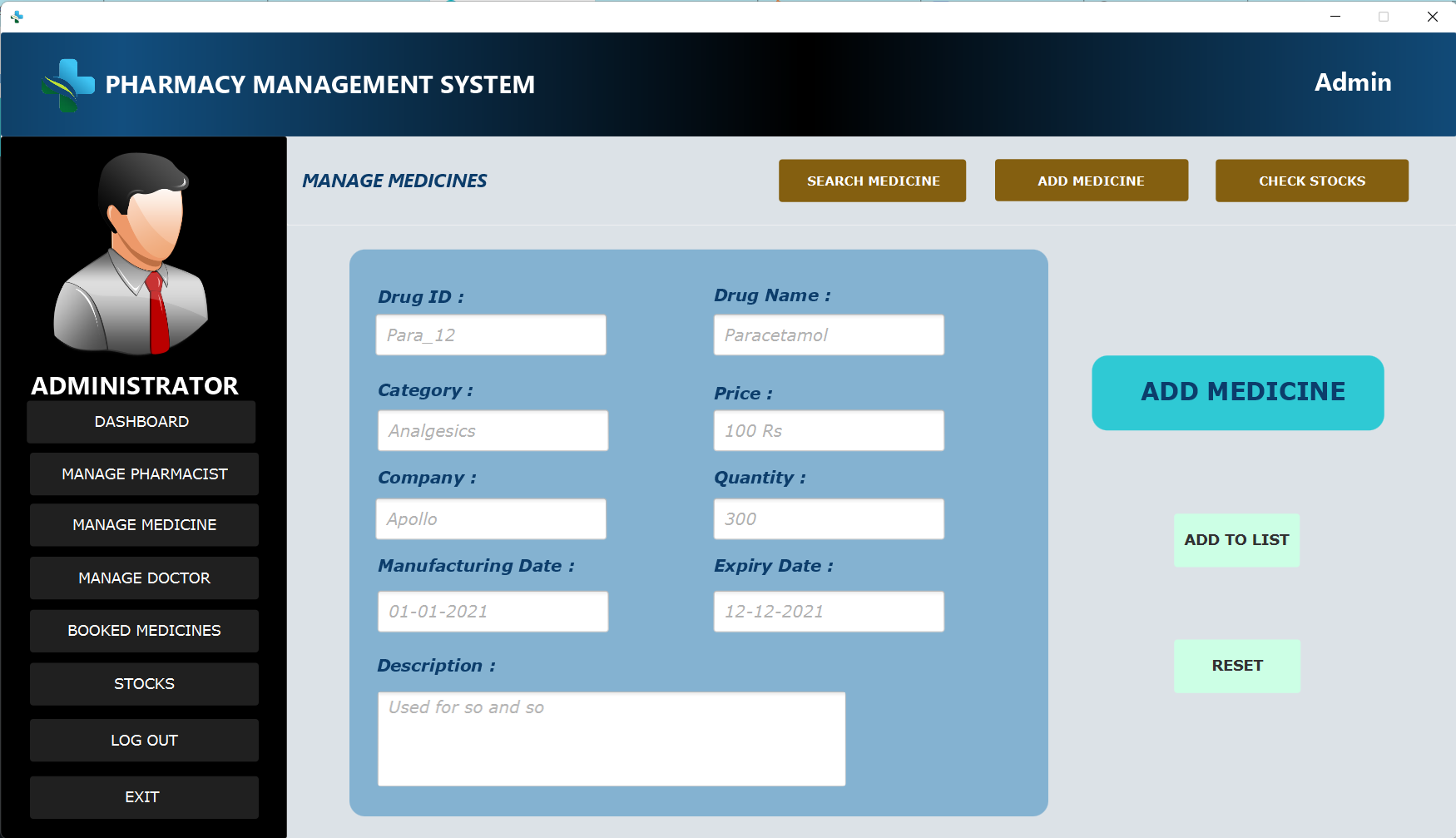 GitHub - Santhosh2002/PHARMACY-MANAGEMENT-SYSTEM