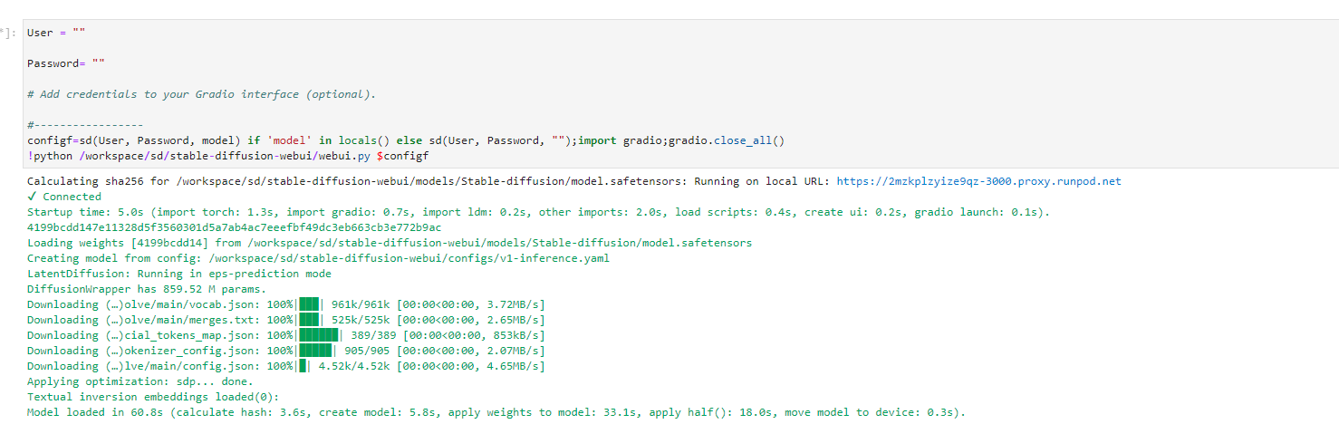 ModuleNotFoundError: No module named 'tomesd' (Runpod) · Issue #2211 · TheLastBen/fast-stable ...