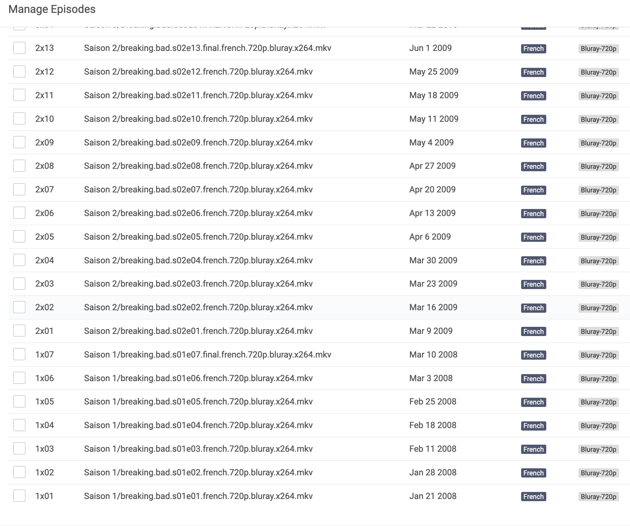 Problem with mass edit in episode language · Issue #3877 · Sonarr/Sonarr · GitHub