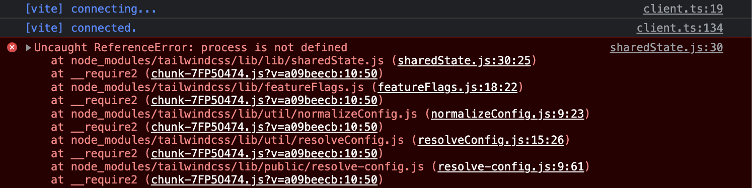 Vite doesn't pick up tailwind config changes. What am I doing wrong here? · tailwindlabs ...