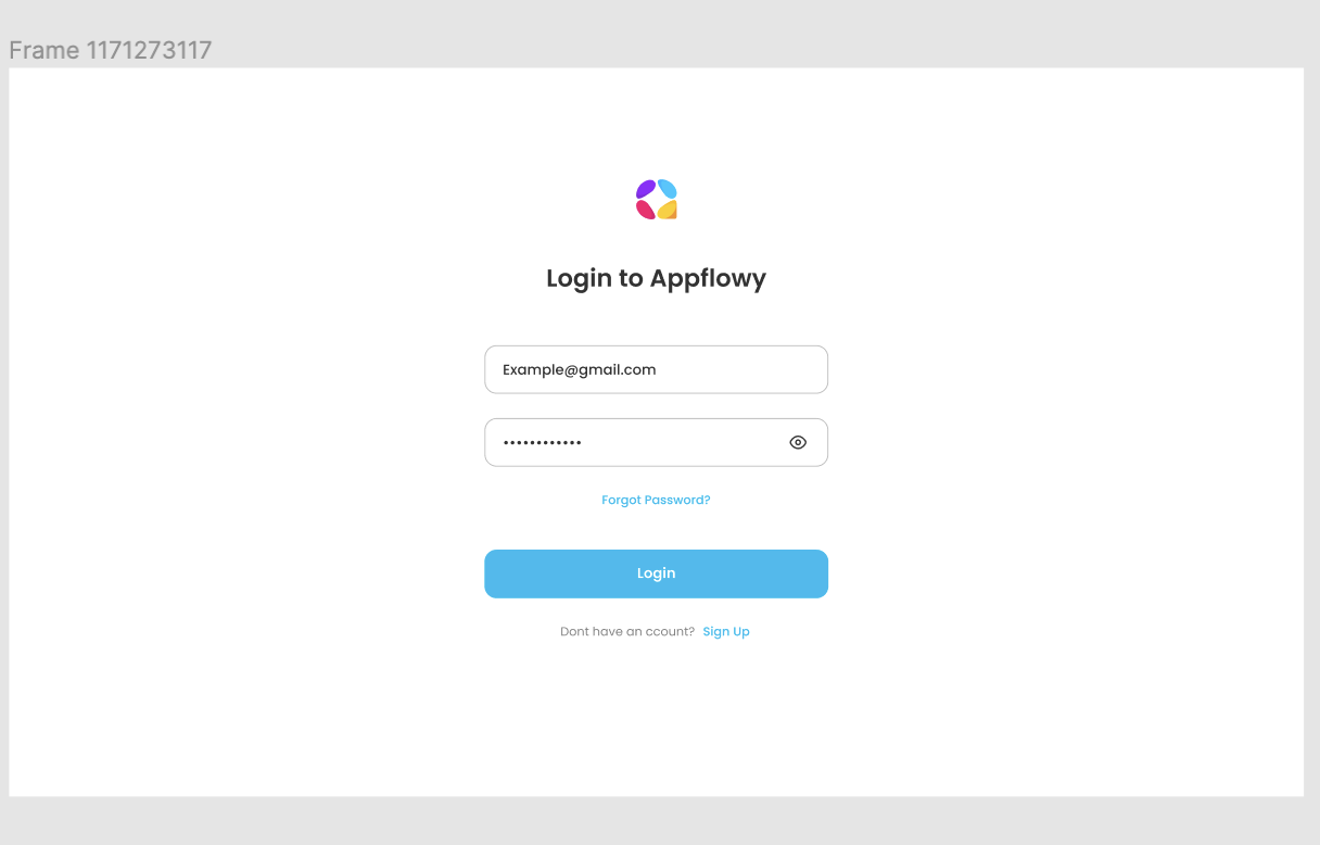 [FR] Login page · Issue #1768 · AppFlowy-IO/AppFlowy · GitHub
