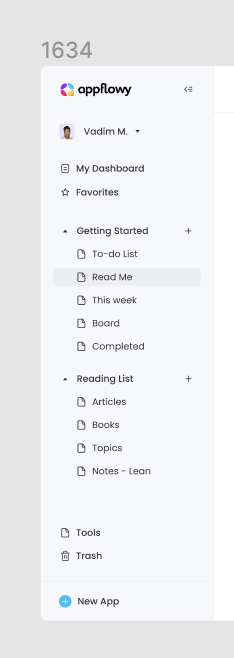 [FR] Navigation Components · Issue #1769 · AppFlowy-IO/AppFlowy · GitHub