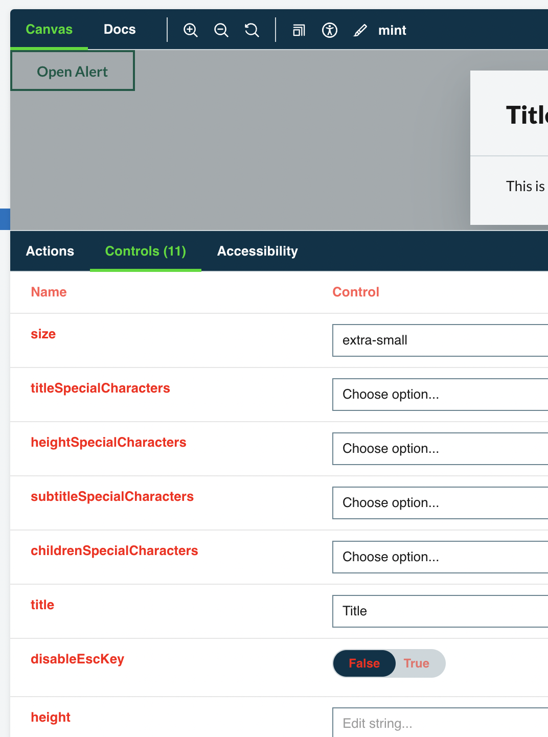 [addon-controls theming] not possible to change the color of the ...