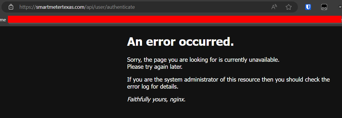 Smart Meter Texas (SMT) Unable to connect with Integration · Issue #101166 · home-assistant/core ...