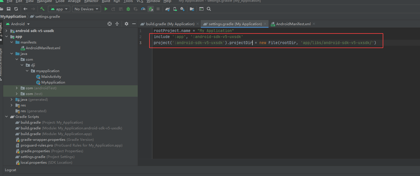 Dji Sample App Does Not Compile At The First Glance · Issue 74 · Dji Sdk Mobile Sdk Android V5