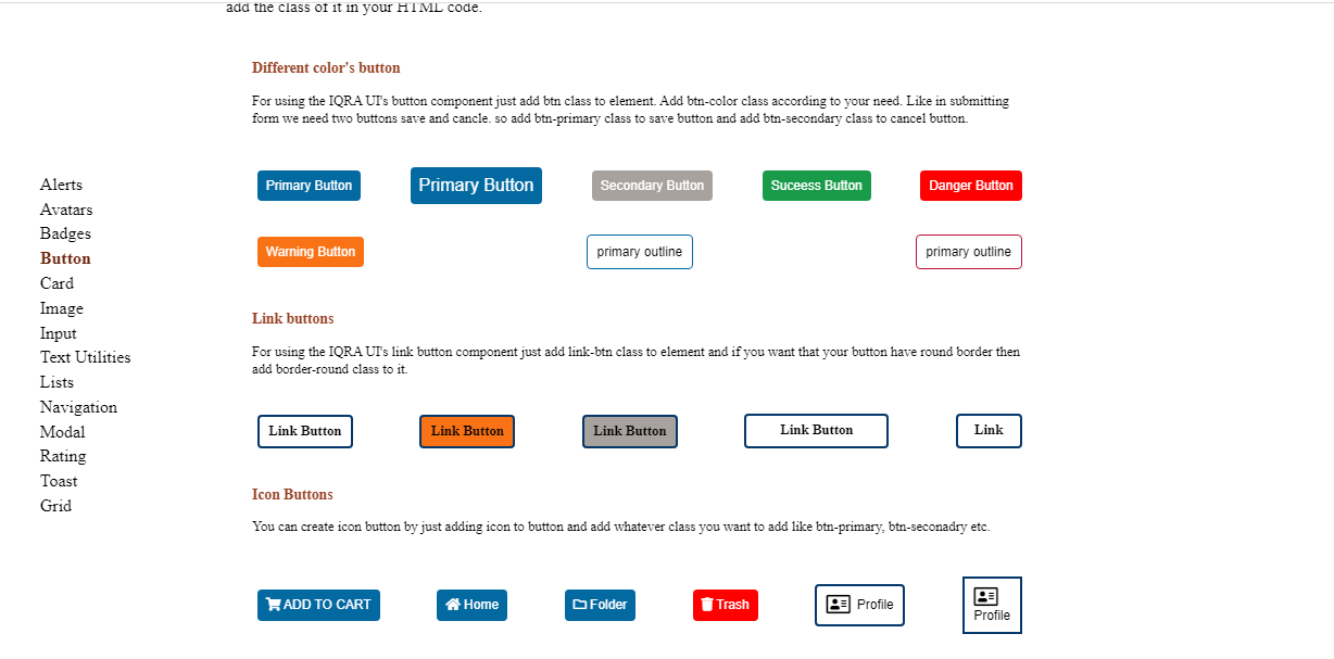 GitHub - mariyasada/Iqra-CL: IQRA UI provides designed front-end components with themes as CSS ...