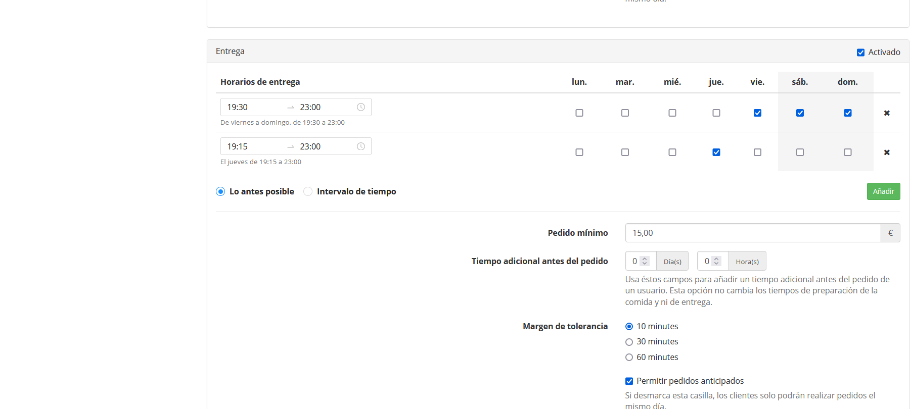 Allow rate limiting orders by time window for a restaurant · Issue #3580 · coopcycle/coopcycle ...