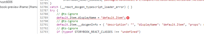 Story book fails when we have static fields · Issue #18290 · storybookjs/storybook · GitHub