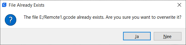 File overwrite dialog buttons are in Dutch but English is selected · Issue #16014 · Ultimaker ...