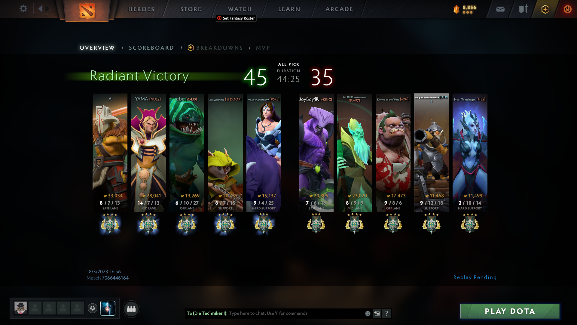 Cannot commend/report/avoid when game crashes few seconds before ...