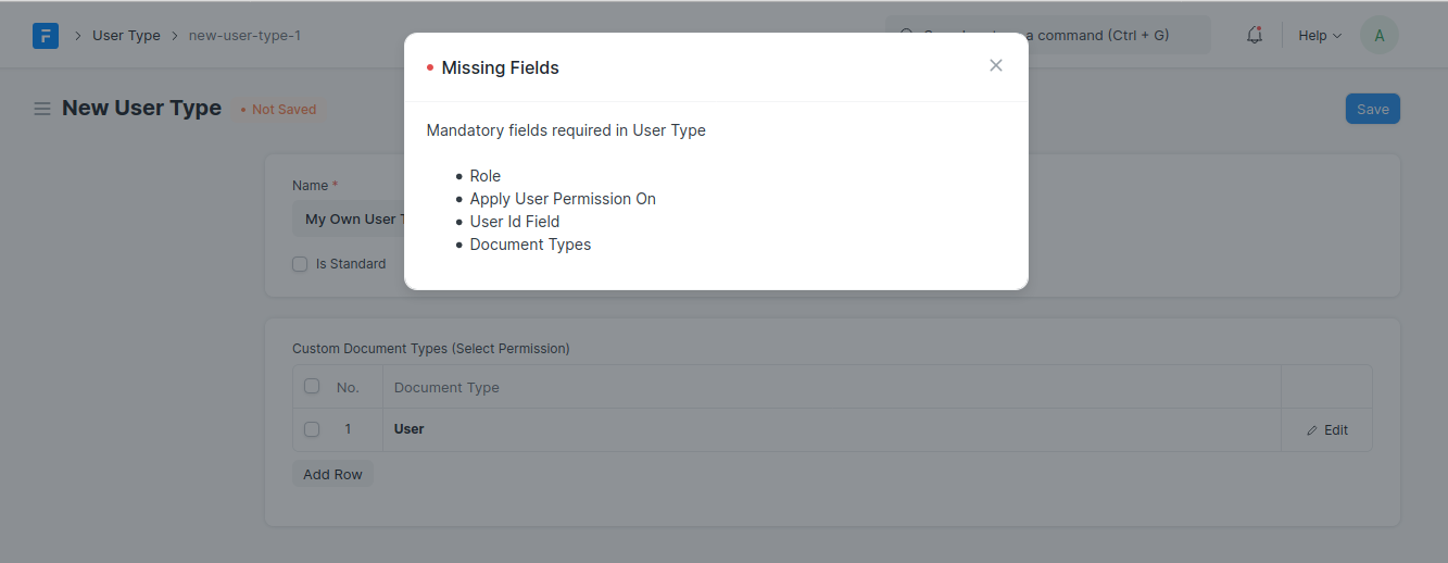 User Type "Employee Self Service" not customizable · Issue #14442 · frappe/frappe · GitHub