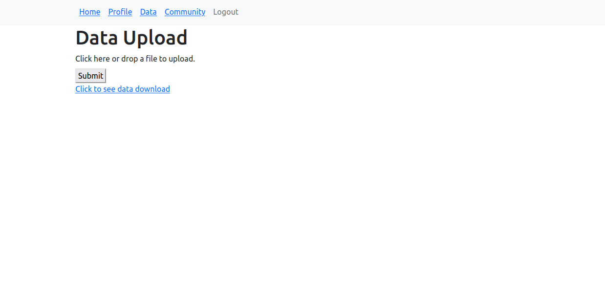 Style data upload page · Issue #149 · SCCapstone/Delta · GitHub