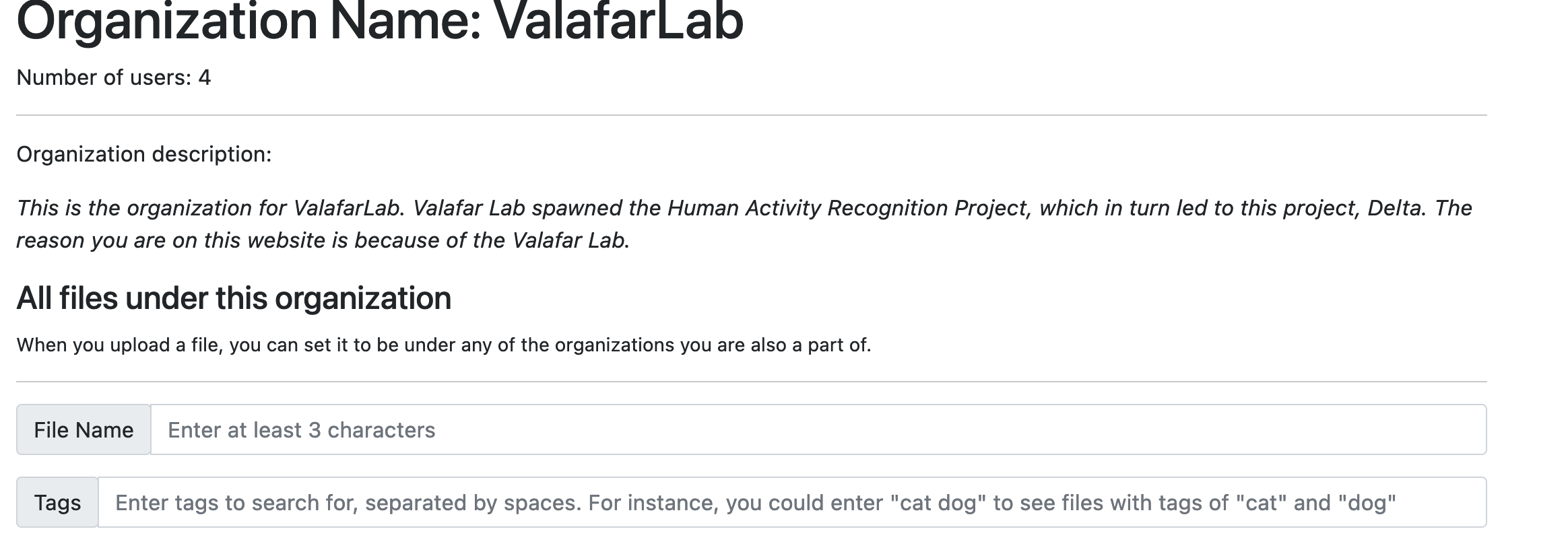 Add `bio` for organizations · Issue #404 · SCCapstone/Delta · GitHub