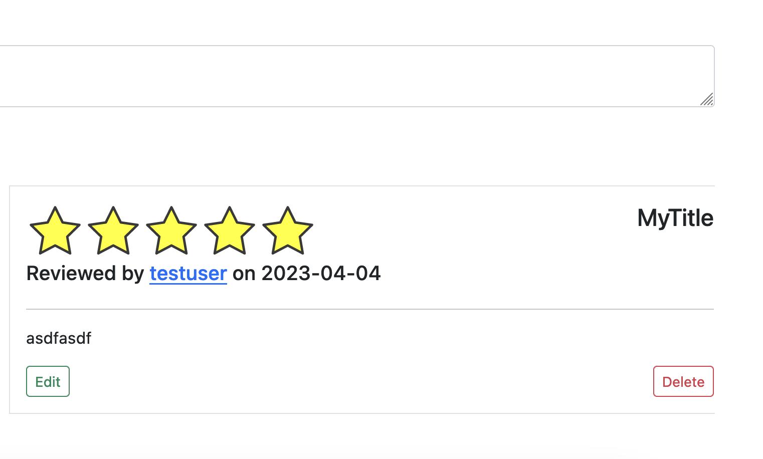 Cannot edit comment · Issue #442 · SCCapstone/Delta · GitHub