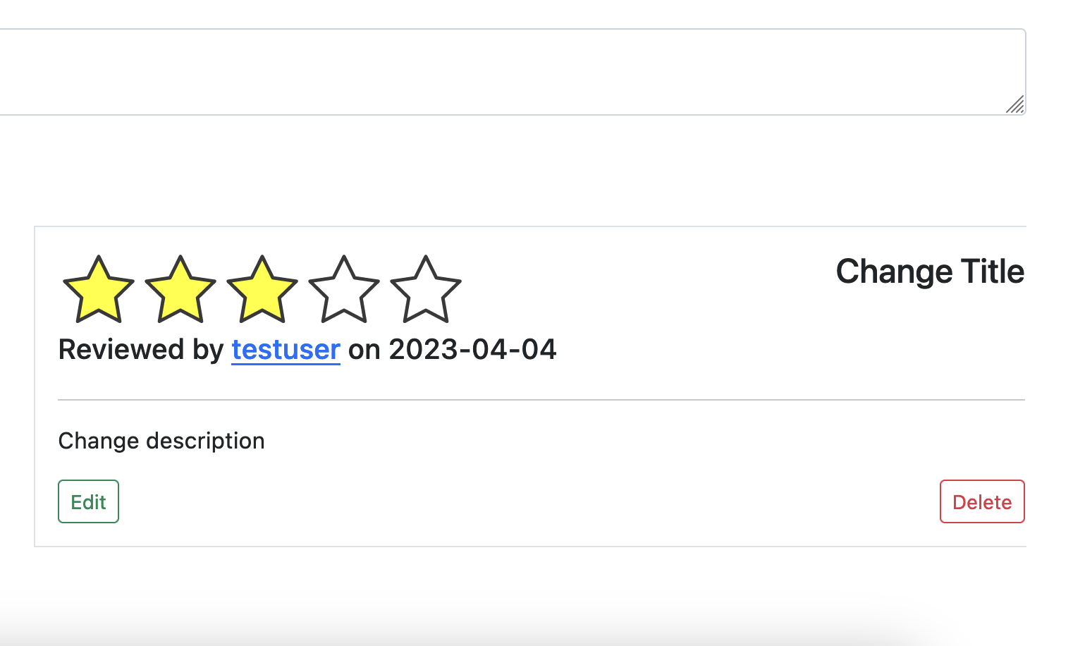 Cannot edit comment · Issue #442 · SCCapstone/Delta · GitHub