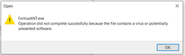 FortiusANT.exe blocked by anti-virus · Issue #206 · WouterJD/FortiusANT · GitHub