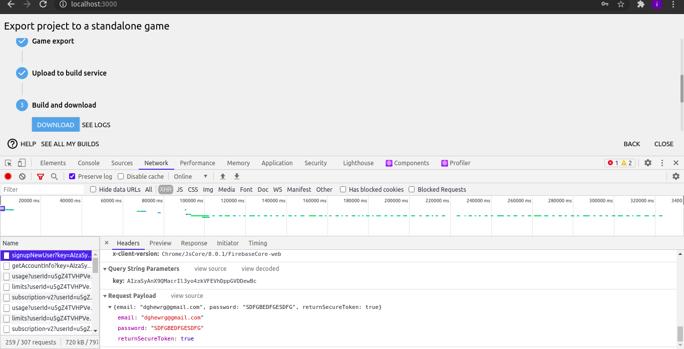 No Email Verification when a user registers for android packaging · Issue #2299 · 4ian/GDevelop ...