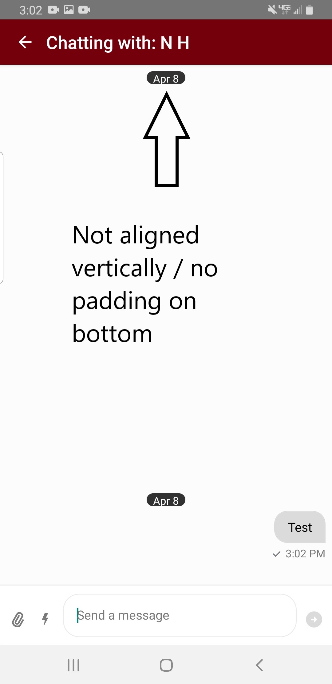 Combined Issue: Padding around BubbleText · Issue #213 · SCCapstone/CampusConnect · GitHub