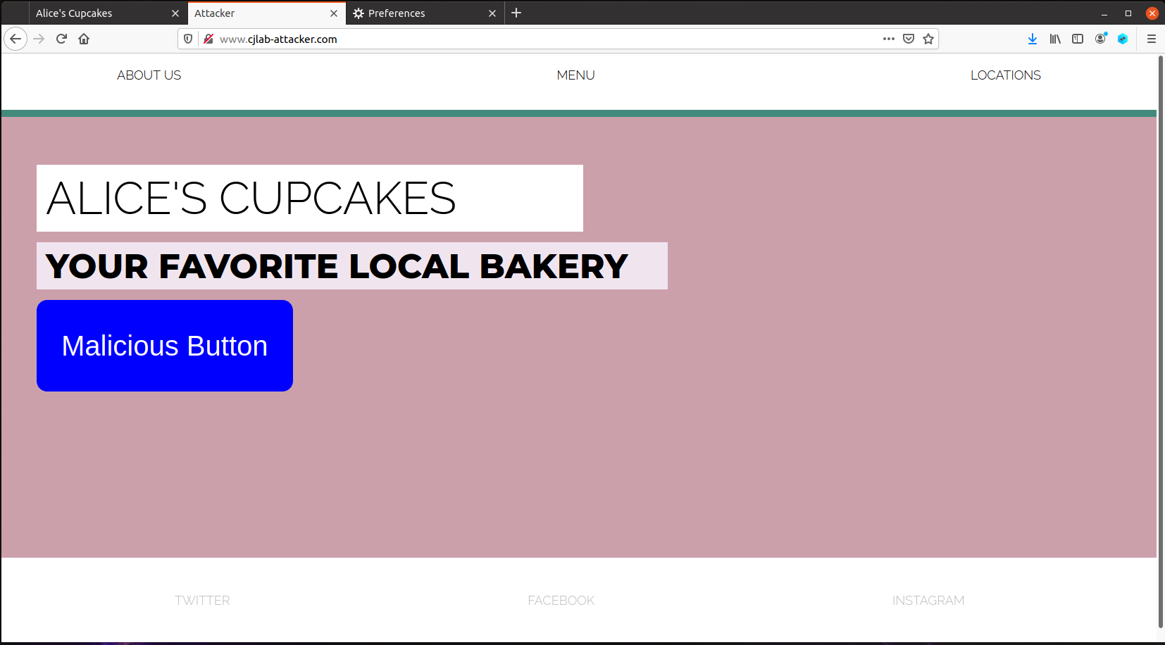 GitHub - Marcokorcak/ClickJacking