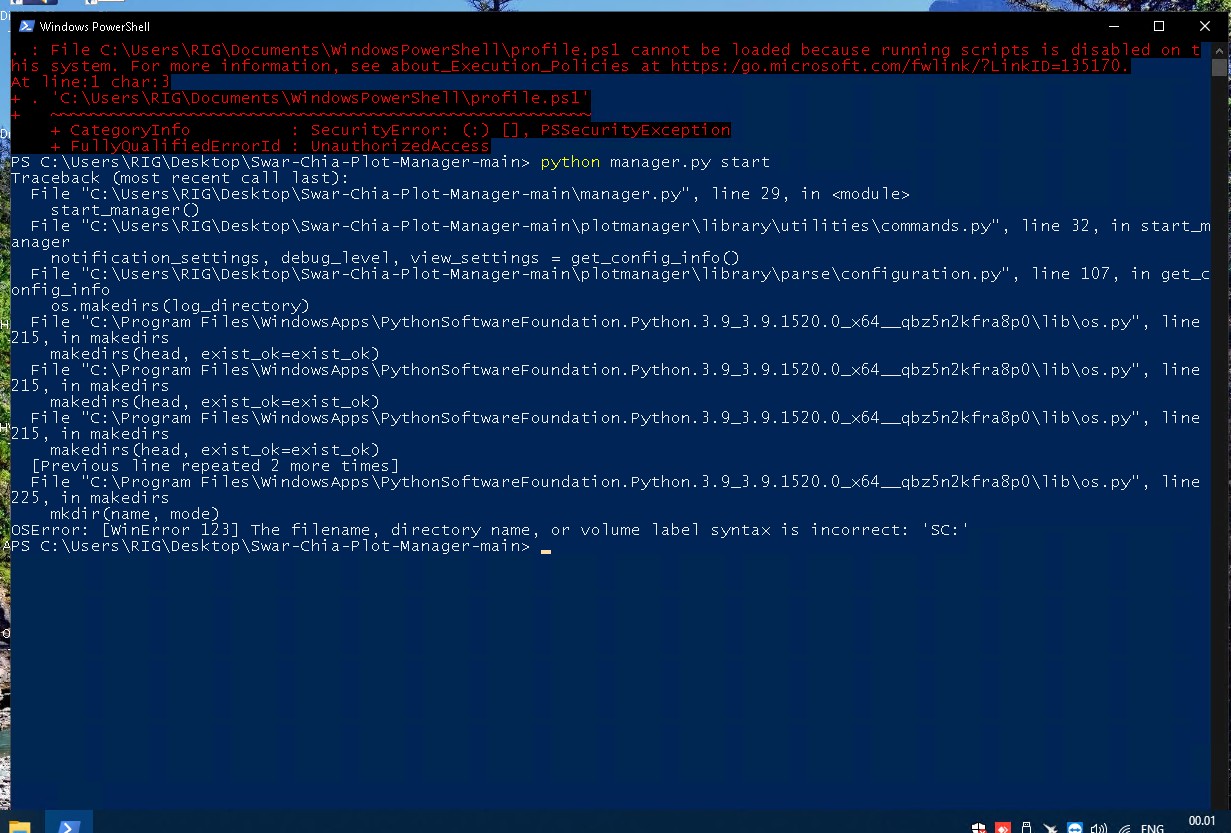 How To Fix Oserror Winerror 123 The Filename Directory Name Or Volume Label Syntax Is