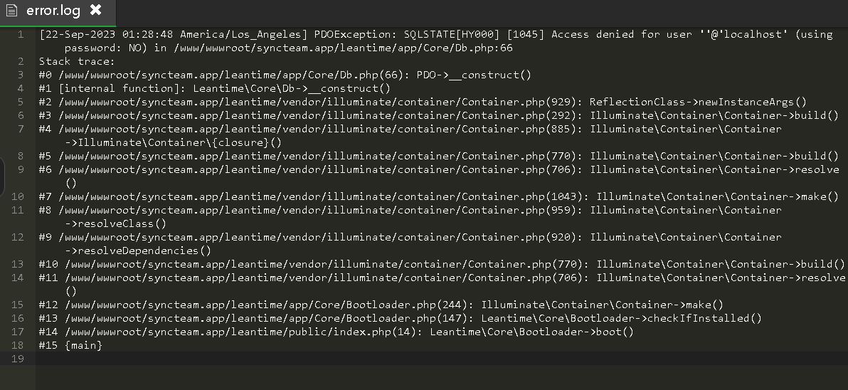 [bug] Clean Install 2 4 Beta 3 · Issue 1897 · Leantime Leantime · Github
