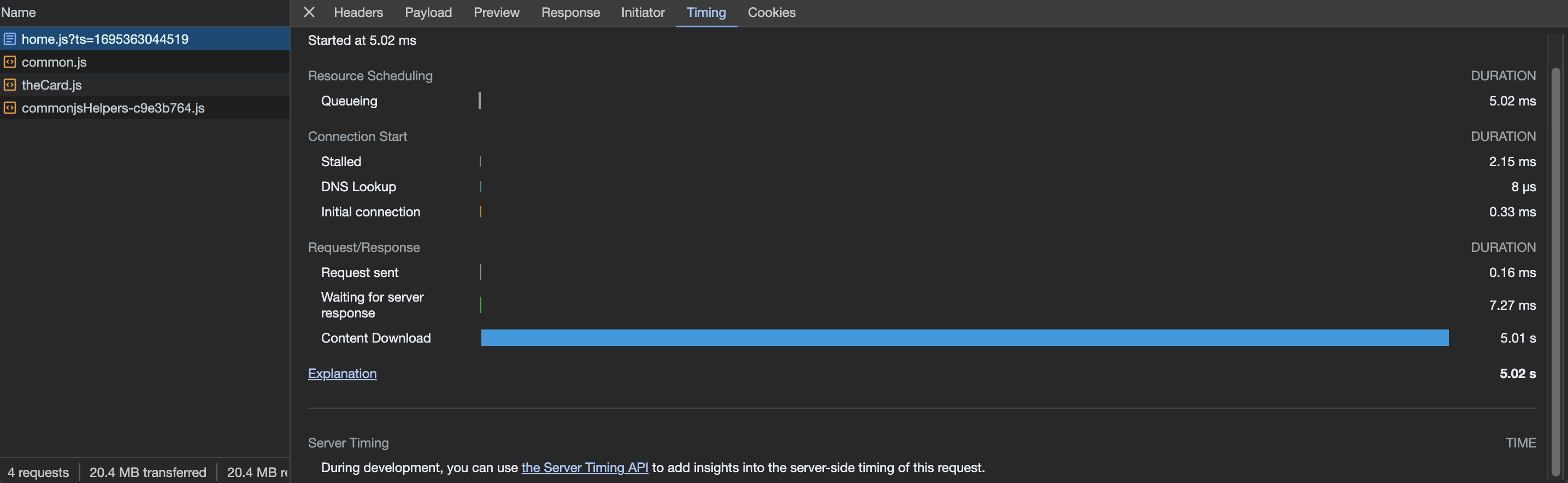 Static chunks take >3s to load in local development · Issue #55797 · vercel/next.js · GitHub
