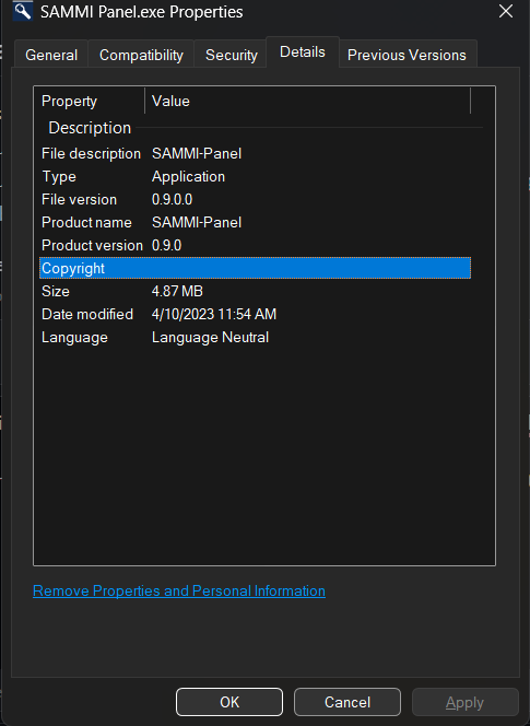[bug] Copyright not populating properly · Issue #6676 · tauri-apps/tauri · GitHub