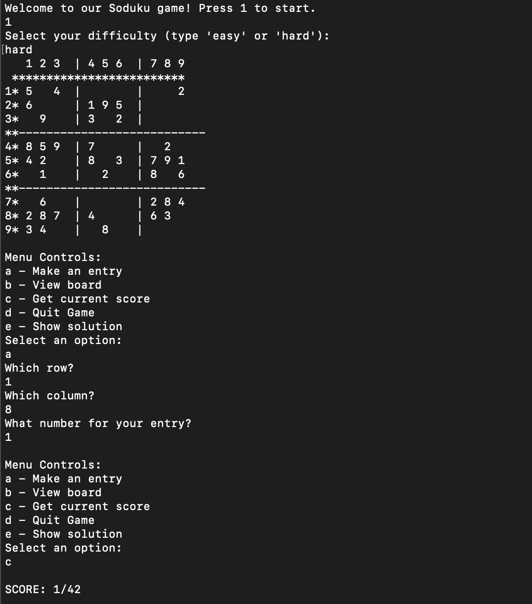 GitHub - nuharahman9/sudoku-board: final project