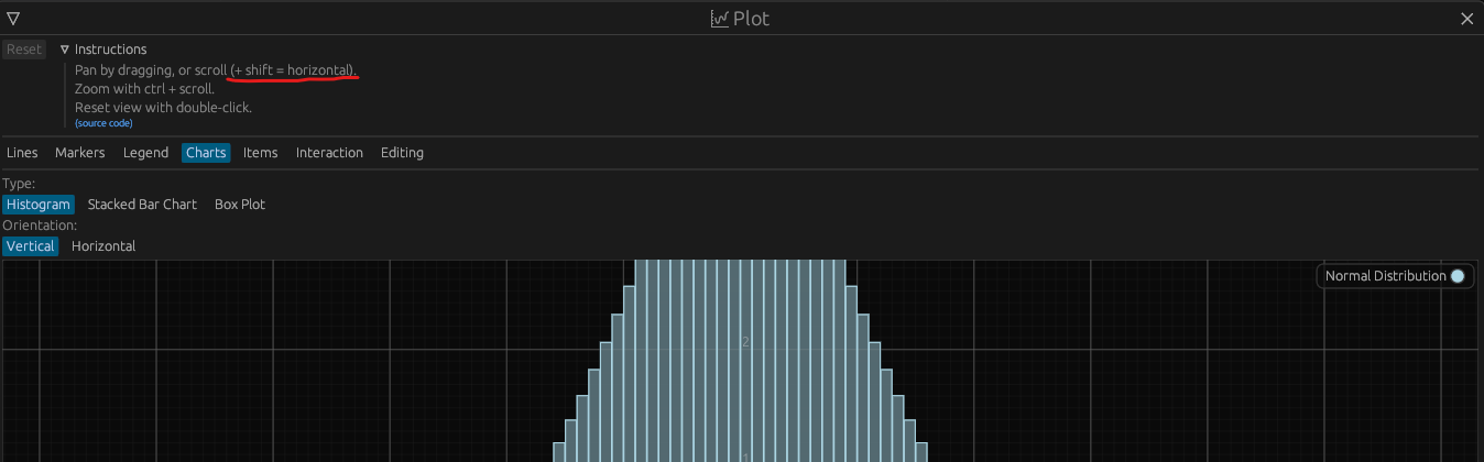 Shift + scroll does not pan plot horizontally · Issue #1135 · emilk/egui · GitHub