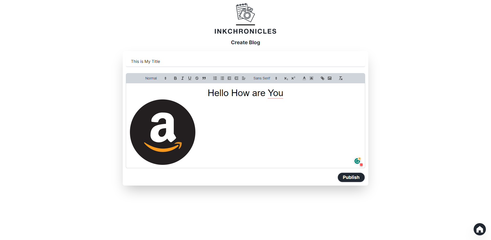 Github Ahtisham774 Blog Website Using React Quill Inkchronicles Is A React Based Web App That