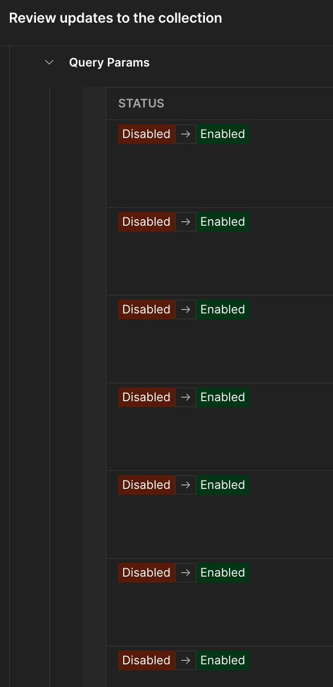 Update suggestions from definition enables optional query parameter · Issue #12024 · postmanlabs ...