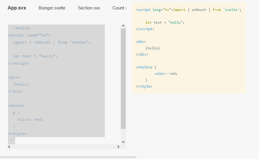 Removing white space after tags in code blocks · Issue #390 · pngwn ...