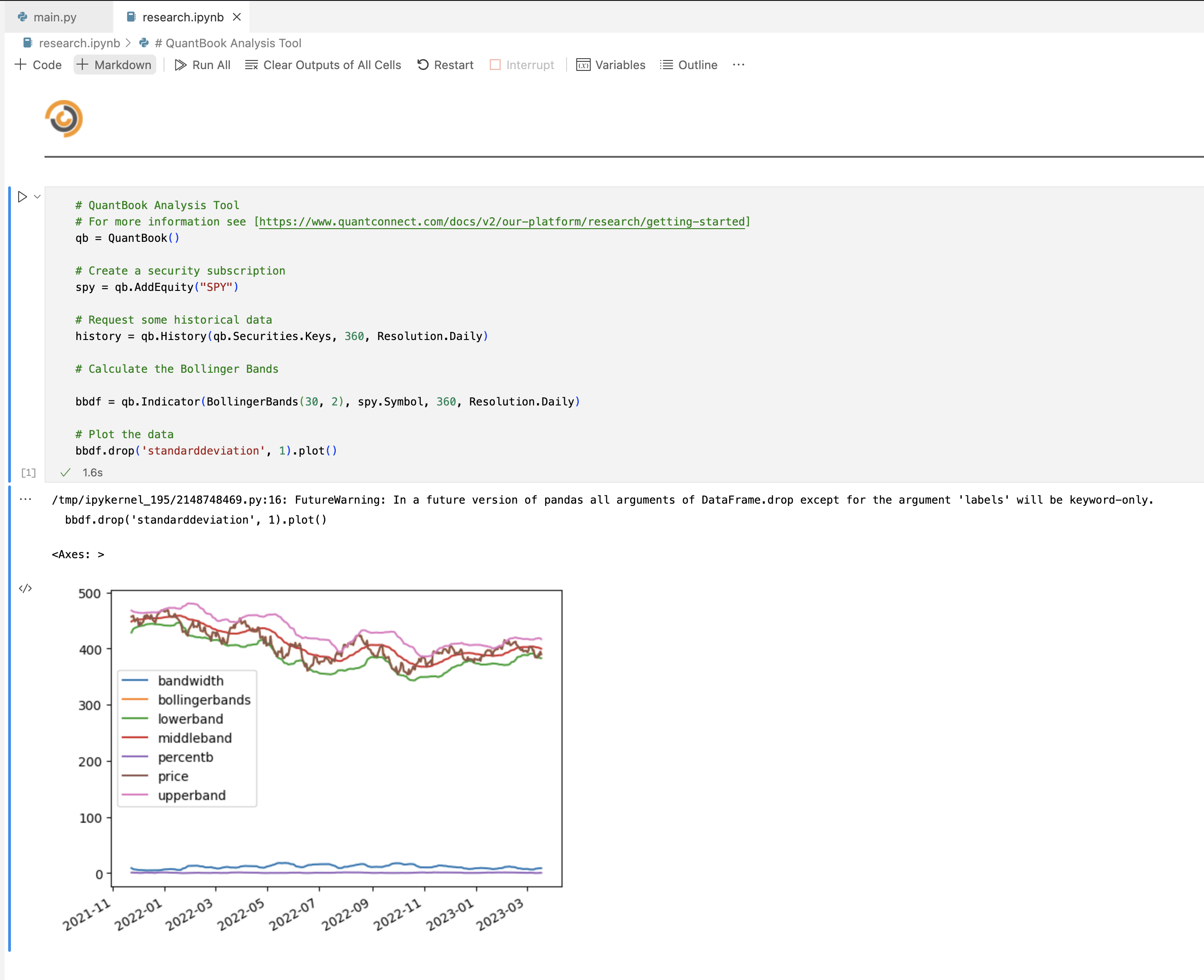 Unable to render charts in local research environment · Issue #7094 · QuantConnect/Lean · GitHub