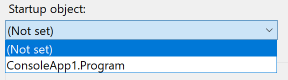 New Startup Objects do not populate Startup Object list · Issue #2635 · dotnet/project-system ...