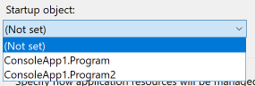 New Startup Objects do not populate Startup Object list · Issue #2635 · dotnet/project-system ...