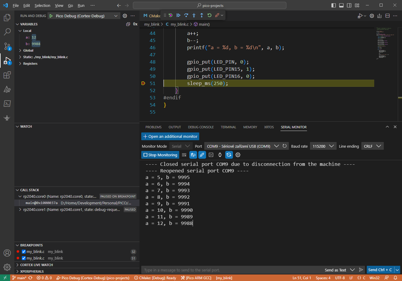 Serial monitor says: NA - No port selected · Issue #126 · microsoft/vscode-serial-monitor · GitHub
