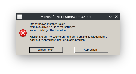Bug Dotnet35 Installation Error · Issue 3119 · Bottlesdevsbottles 