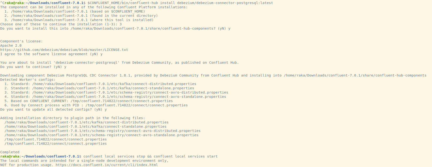 GitHub - git-raka/confluent_local_for_kafka_connect