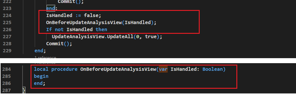 [Event Request] CodeUnit 213 - Res. Jnl.-Post Batch - Code() - OnBeforeUpdateAnalysisView ...