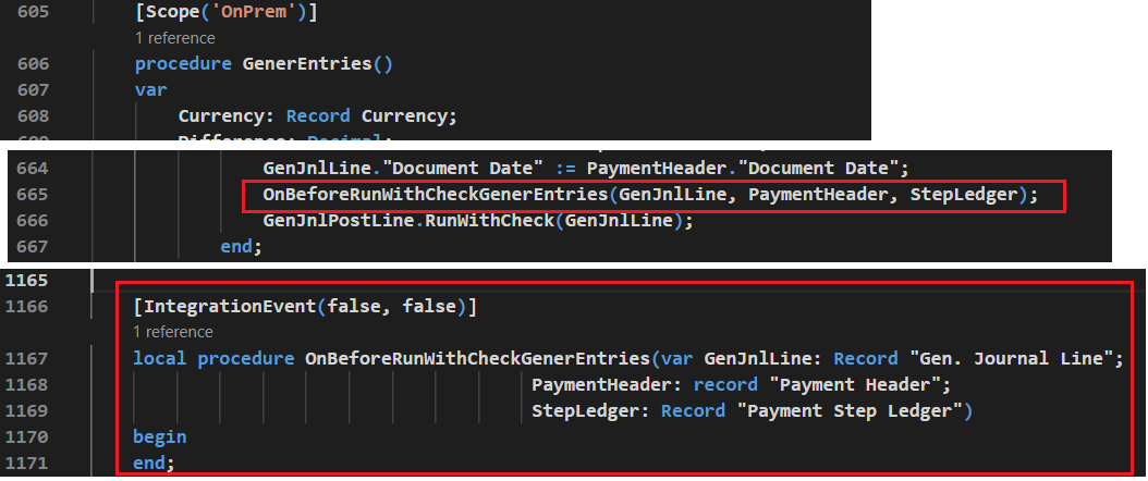 [Event Request] CodeUnit 10860 - Payment Management - GenerEntries ...
