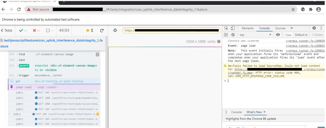 triggers --page loaded – event while interacting with an elements · Issue #14549 · cypress-io ...