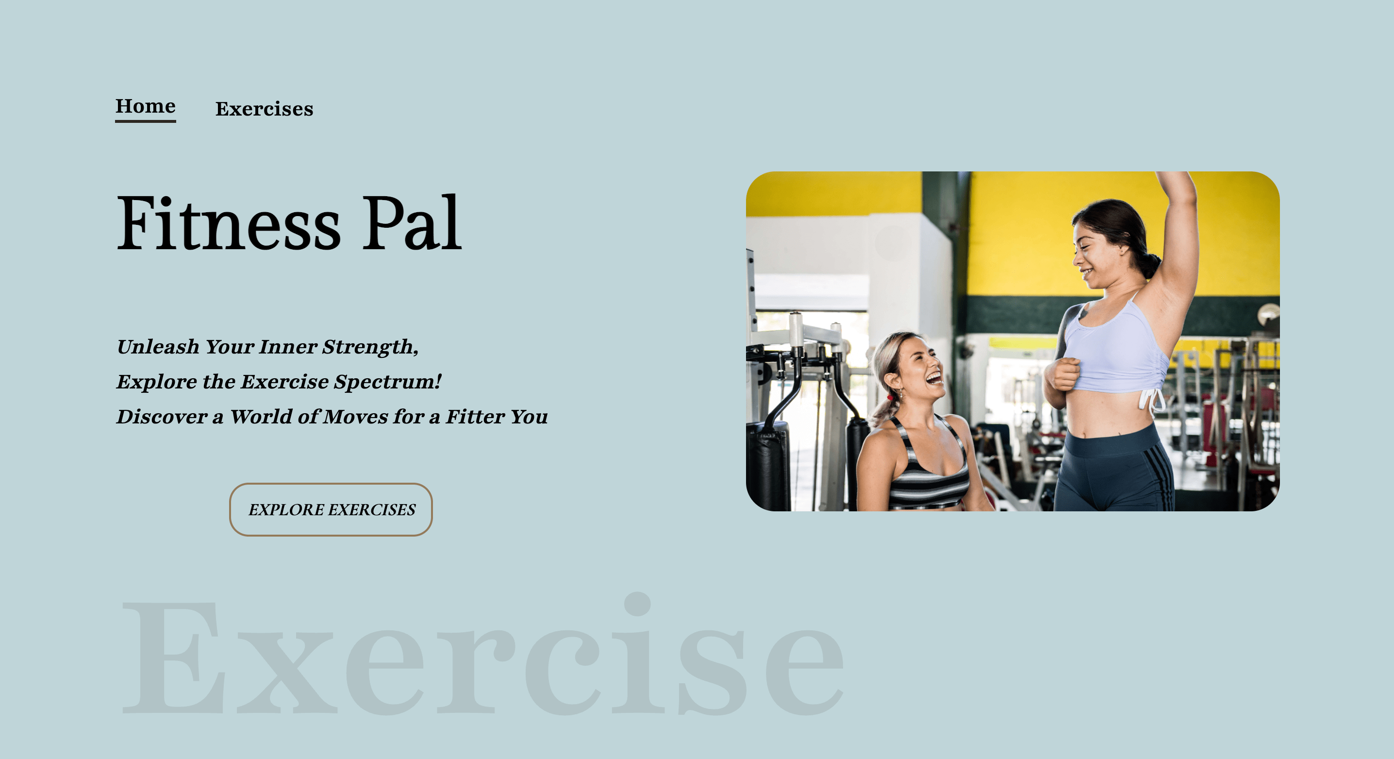 GitHub - lattapanr/fitness-pal: Fitness Pal is a comprehensive web app for exercises and ...