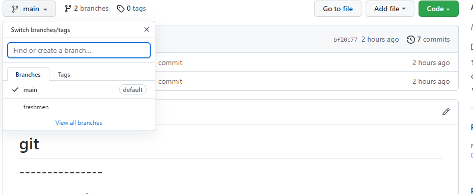 GitHub - dotdotot/git