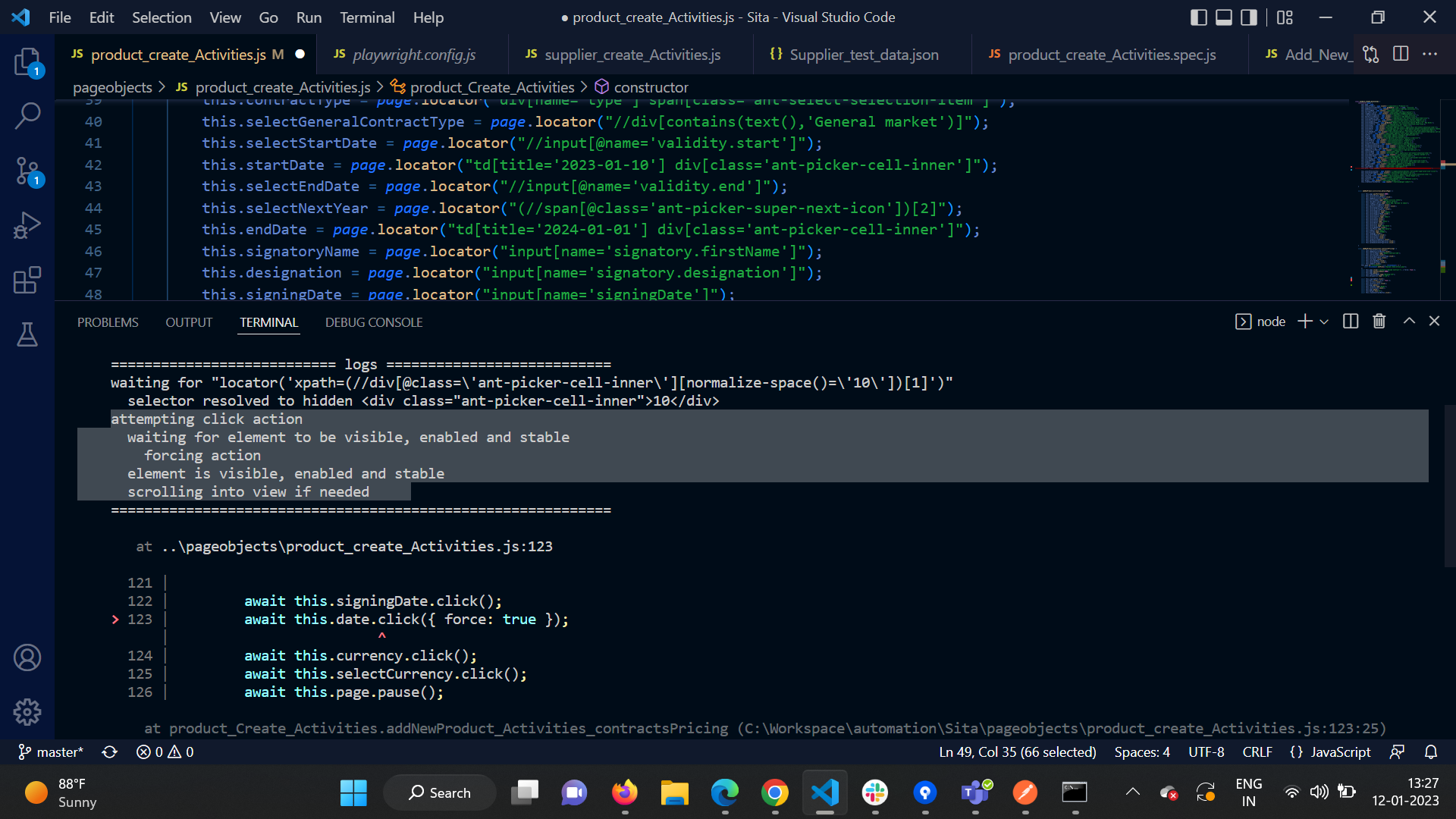 [BUG] Calendar date is not working in PW js · Issue #20064 · microsoft/playwright · GitHub
